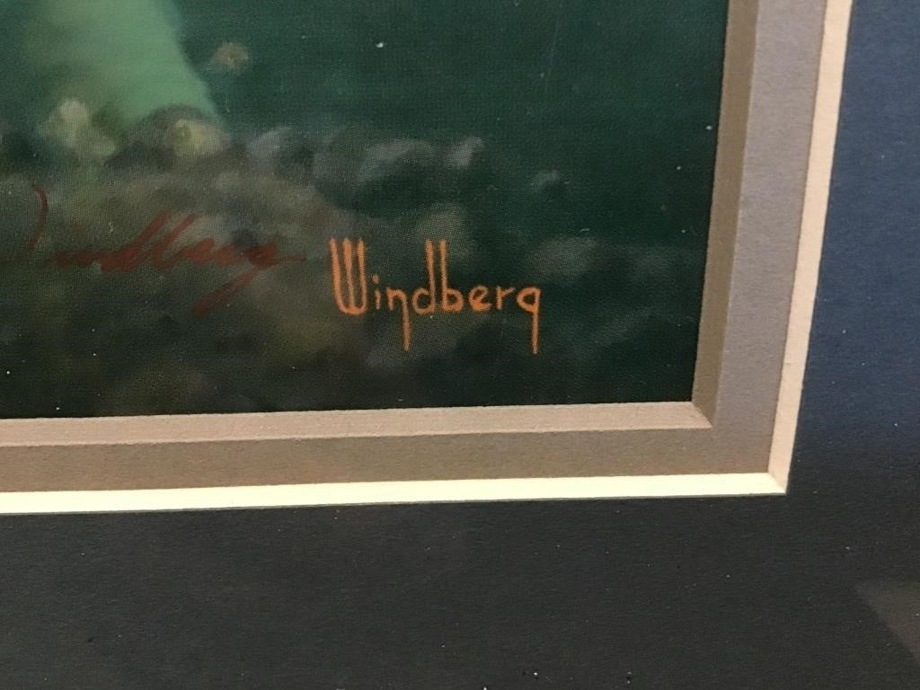DALHART WINDBERG "GLADSOME SOLITUDE" PRINT 34.25" X 20.25" WITH COA (M ...