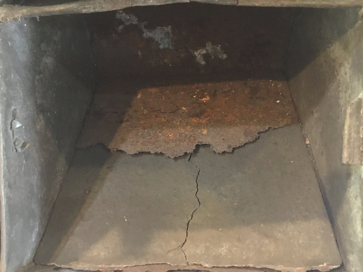 ANTIQUE WOODEN HOT COALS SCUTTLE BOX WITH METAL INSERT – The Oaks of ...