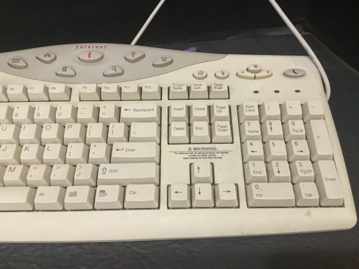 COMPAQ COMPUTER KEYBOARD MODEL SK-2800 INTERNET COMPATIBLE (WORKS ...