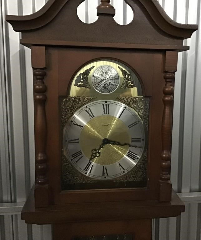 VINTAGE TEMPUS FUGIT "CORNWELL" GRANDMOTHER CLOCK (WORKS!) – The Oaks ...